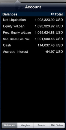 Viewing Account Balances